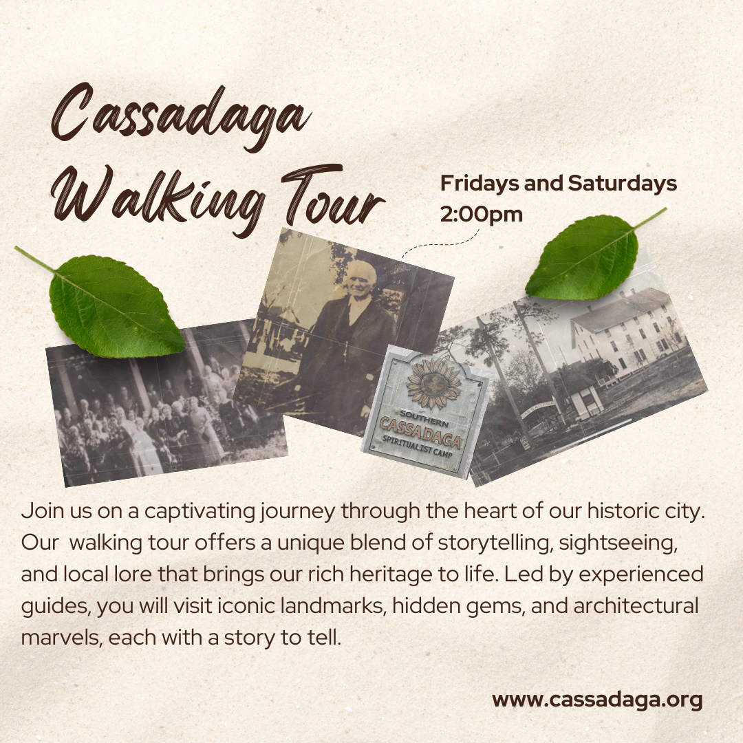 Cassadaga Historical Tour | Southern Cassadaga Spiritualist Camp